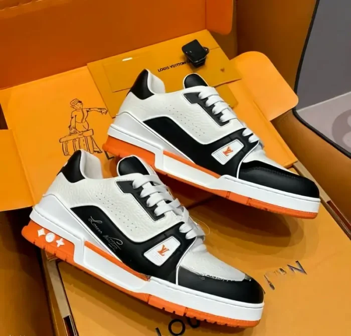 Louis Vuitton LV Trainer '54' Orange | MJ Stylez